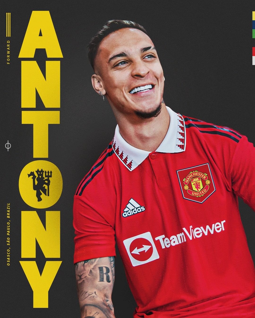 Why I joined Manchester United - Antony — citiMuzik