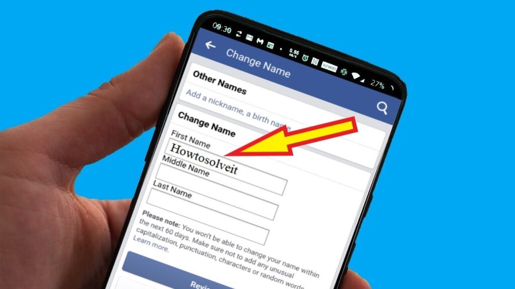How to Change a name on Facebook — citiMuzik