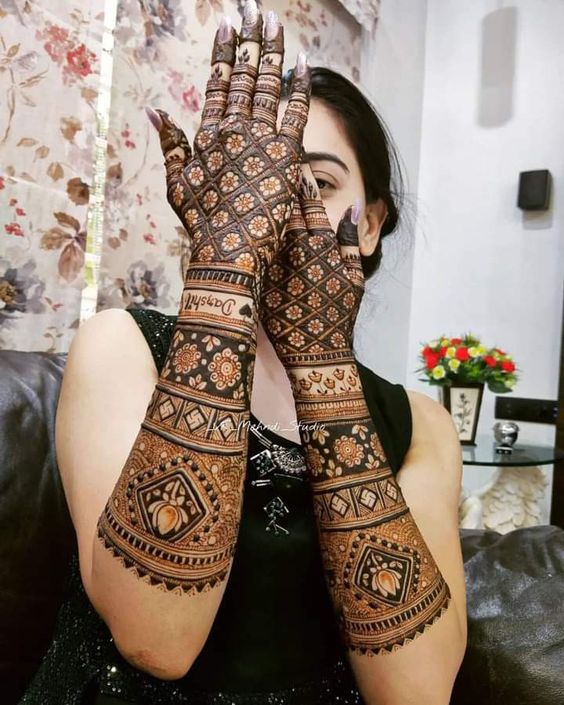 50 Best Bridal Mehndi Designs For Full Hands in 2023 — citiMuzik