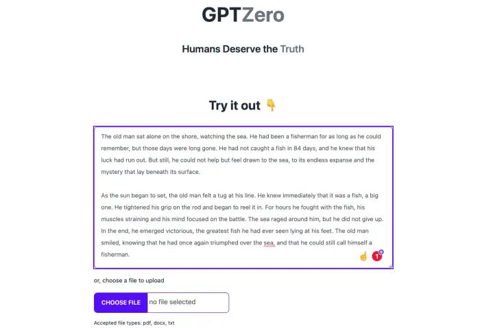 GPTZero: how to use the ChatGPT detection tool — citiMuzik