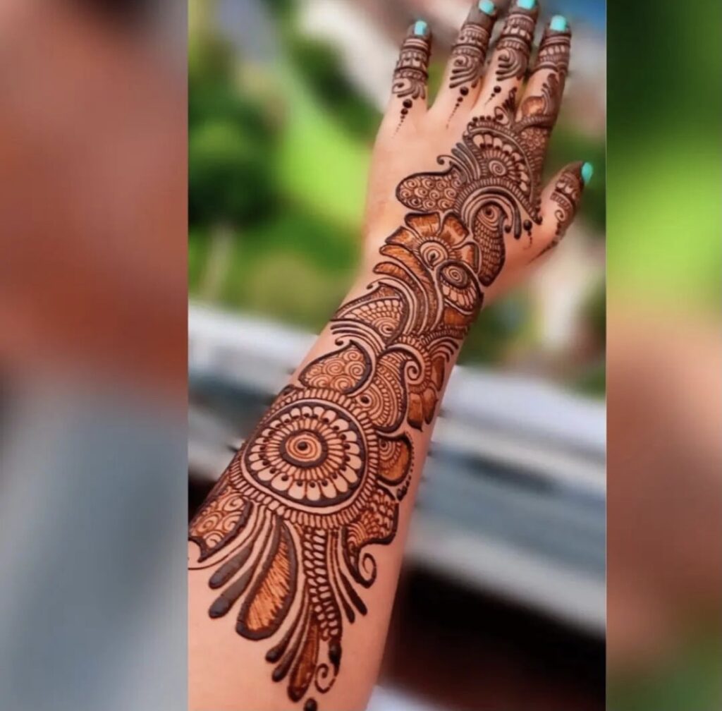 Arabic Mehndi Designs For Full Hands