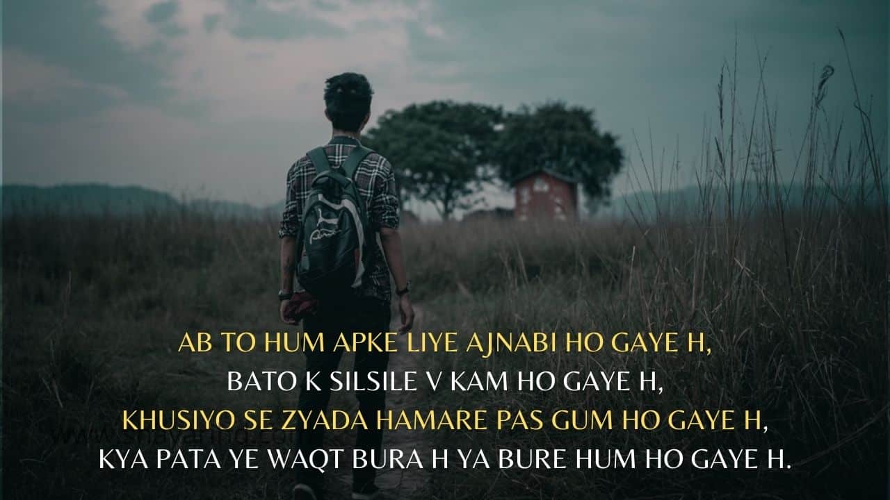 Here are 50 sad shayaris in 2023: - citiMuzik