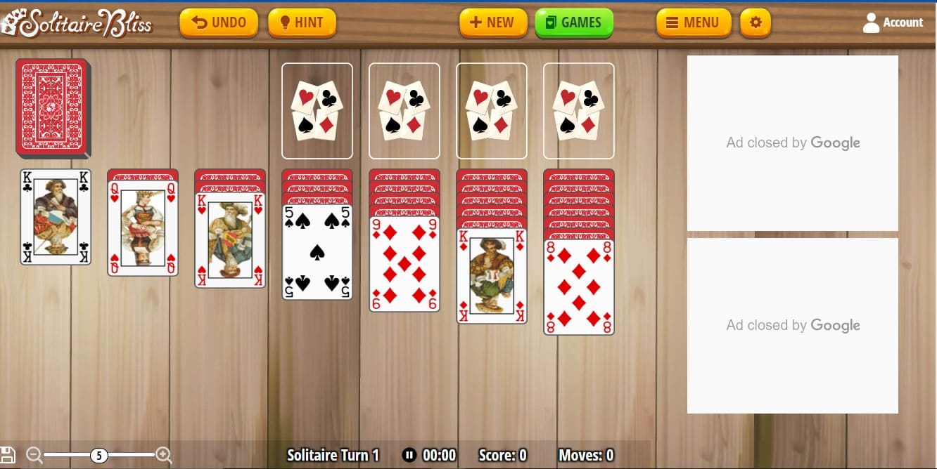 How to Play google solitaire - Step by Step