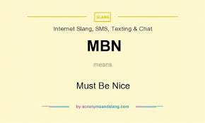MBN Meaning - What does 'MBN' mean? - citiMuzik