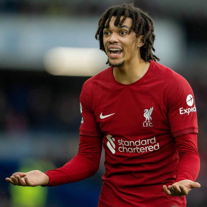 Trent Alexander-Arnold was roasted by fans following his shocking ...