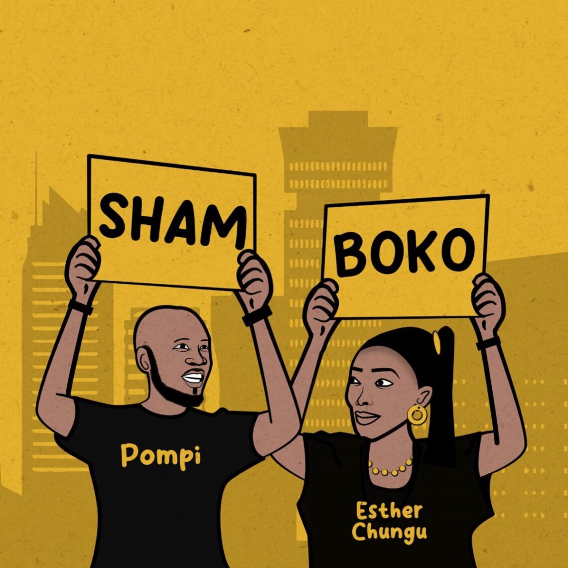 AUDIO Pompi - Shamboko Ft Esther Chungu MP3 DOWNLOAD - citiMuzik