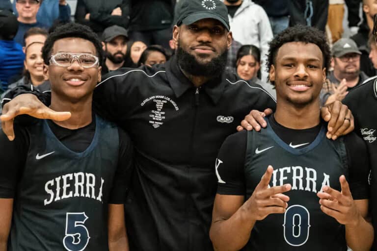Bronny And Bryce James Height 2023 — citiMuzik
