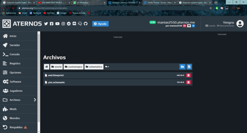 Aternos - Minecraft servers Free and Forever (All You Need To Know) - citiMuzik