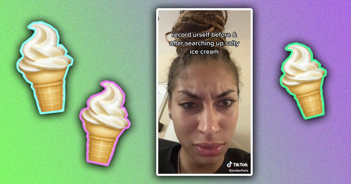 Salty Ice Cream - The real meaning behind the TikTok trend - citiMuzik