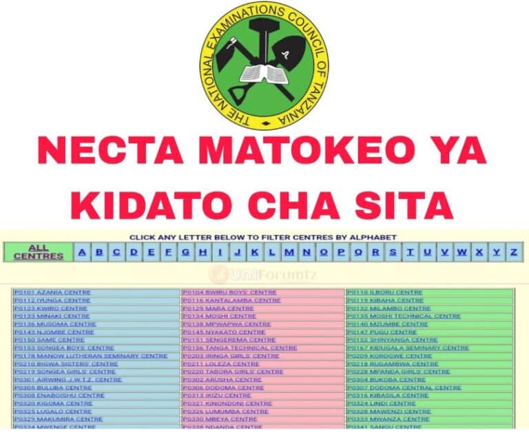 Matokeo Kidato cha Sita 2023/2024 - citiMuzik