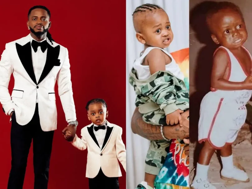 Netizens Marvel at Diamond Platnumz and Son Naseeb Junior's Resemblance ...