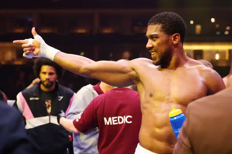 VIDEO: Anthony Joshua knocked out Francis Ngannou - citiMuzik