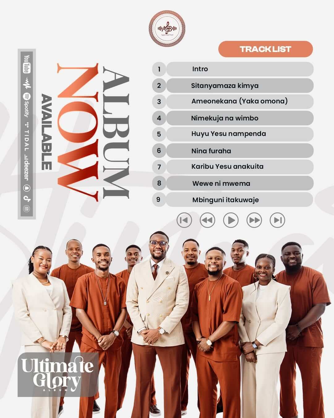 Agape Gospel Band – Ultimate Glory ALBUM - citiMuzik